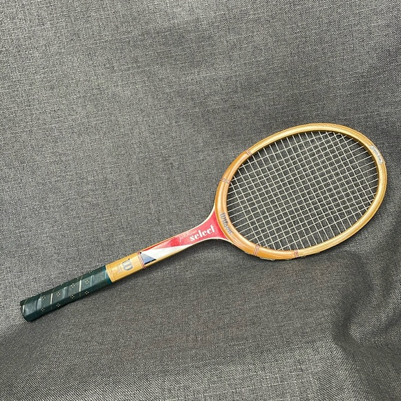 Wilson | Other | Vintage Wilson Jack Kramer Select Speed Flex Fire Face ...
